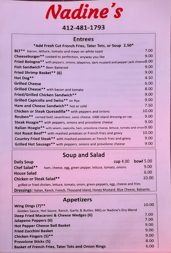This simple menu holds the secrets to happiness—especially that country fried steak that's worth crossing county lines to devour.