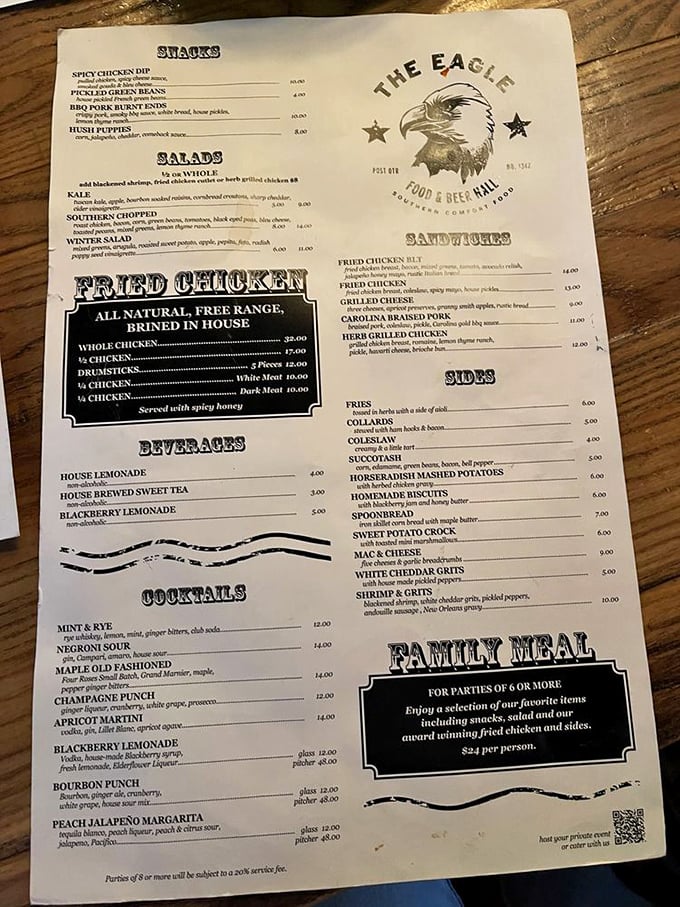 This menu isn't just a list—it's a roadmap to happiness. The hardest relationship in Indianapolis? Choosing between these Southern comfort classics.