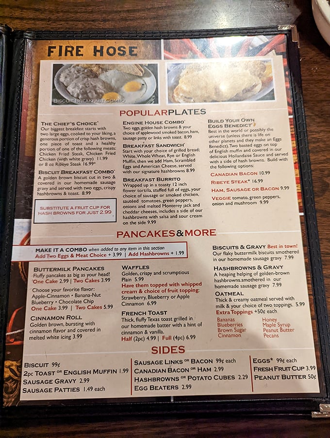 A menu that boldly claims "Best in the world" for its Eggs Benedict? That's not just confidence—that's a breakfast battle cry worth investigating.