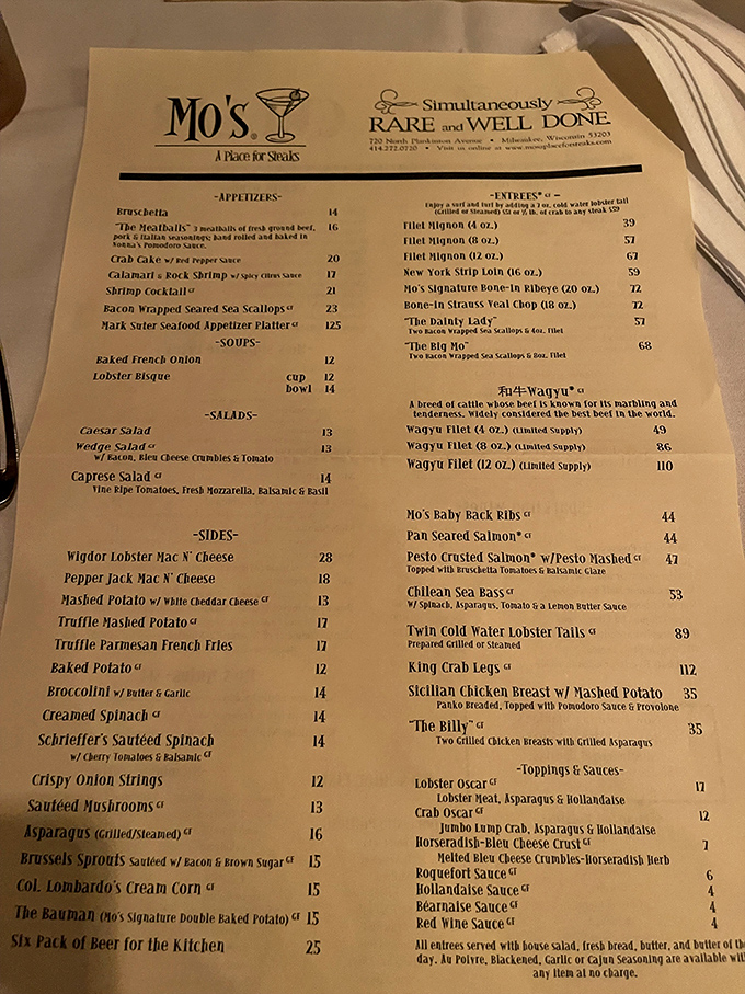 This isn't just a menu—it's a roadmap to delicious decisions that will haunt your food dreams for weeks to come.