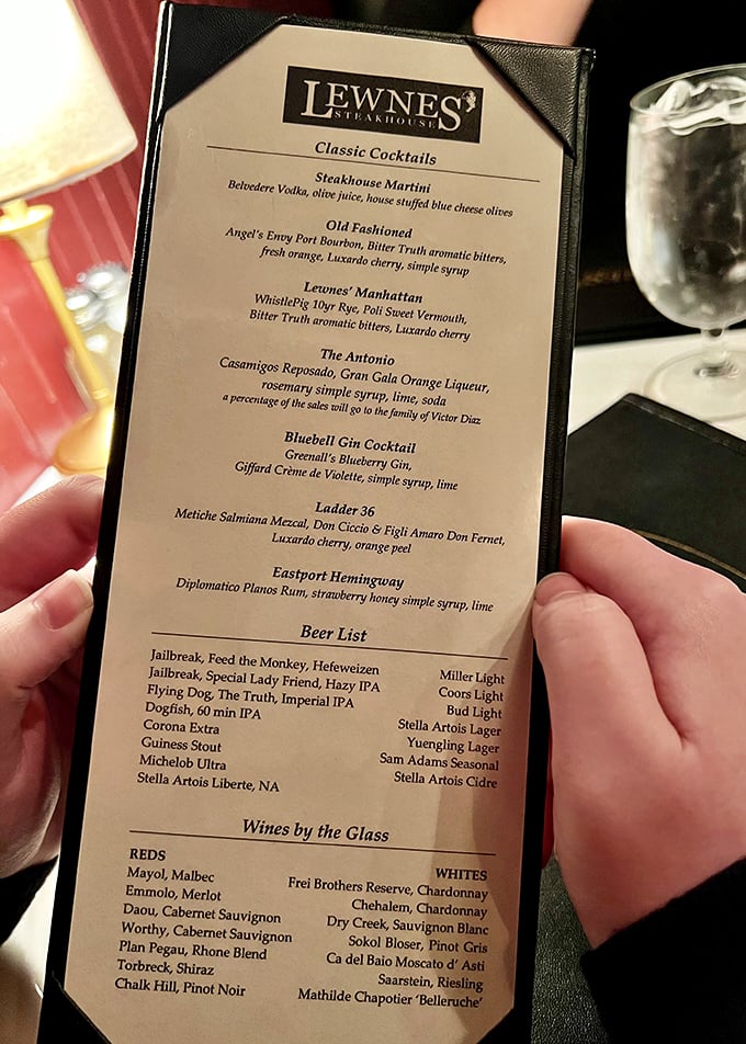 A cocktail menu that reads like a love letter to classic libations. The Manhattan here doesn't need neon lights or smoke effects—just perfect balance and a cherry.