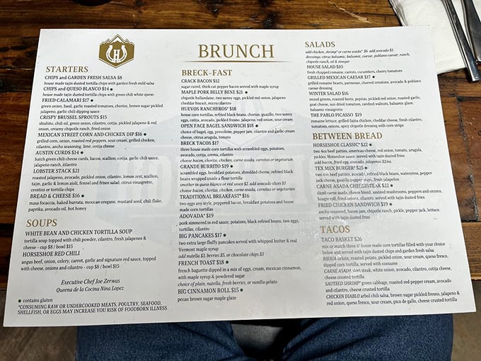 Reading this menu is like getting a love letter from comfort food. Each description whispers, "Order me, you won't regret it."