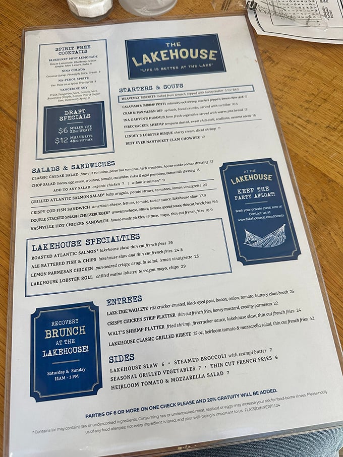 A menu that reads like a love letter to comfort food with a college degree – familiar favorites that went away and came back with fascinating new ideas.