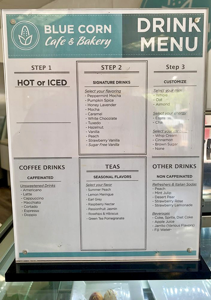 Decision paralysis has never been so delicious! The drink menu offers everything from Honey Lavender lattes to Passionfruit Jasmin tea.