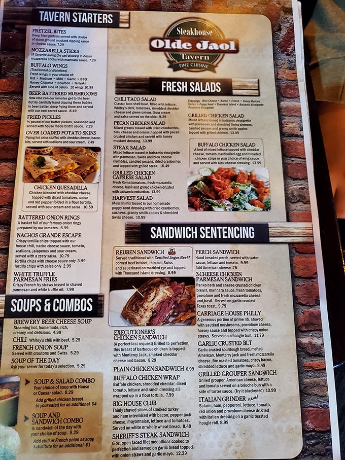"Sandwich Sentencing" isn't just clever wordplay—it's your guide to some of the most delicious verdicts your taste buds will ever experience.
