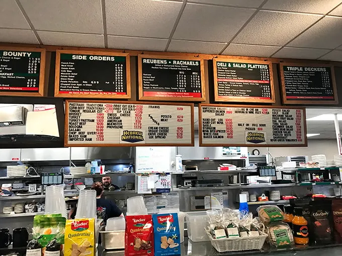 The menu board at Rein's is a roadmap to sandwich nirvana. Take your time deciding – or just point randomly and prepare for deliciousness.