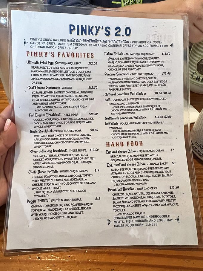 The menu reads like a love letter to breakfast classics with enough creative twists to make you question your usual order.
