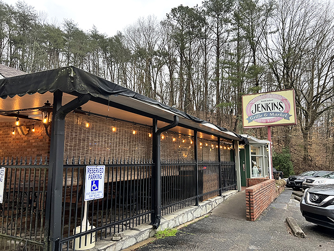 Jenkins Restaurant & Deli, where Southern comfort food arrives in portions that suggest they're secretly fattening you up for winter hibernation.