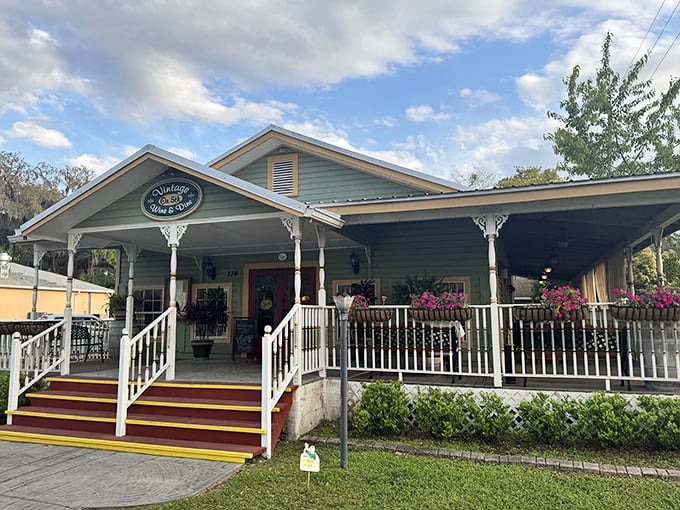 This charming spot beckons with its wraparound porch – the universal signal in the South that says "stay awhile."