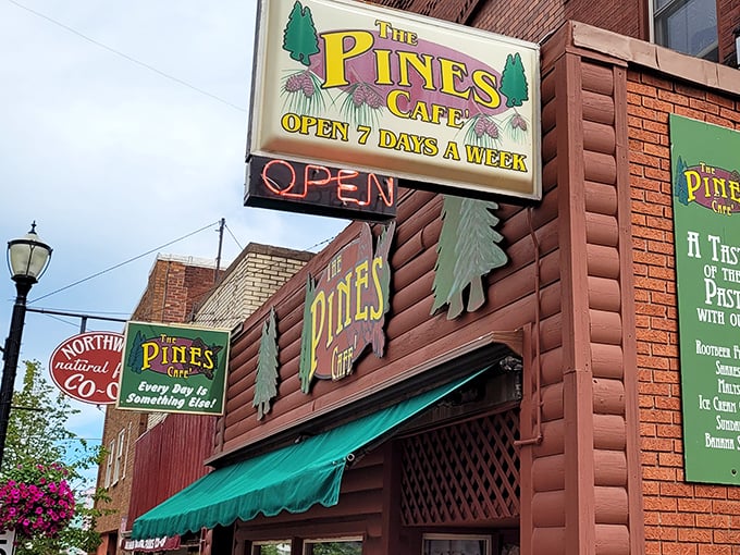 The Pines Cafe isn't just a restaurant—it's Ironwood's living room, where comfort food and conversation flow as freely as the coffee.