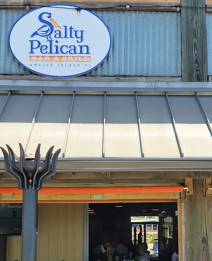 The Salty Pelican isn't just a name—it's a promise of fresh seafood and waterfront views that'll make you contemplate a permanent move.