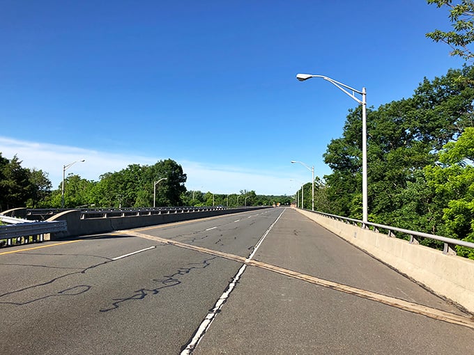 The bridge to New Hope offers more than just a crossing—it's a portal between two states and two distinct small-town personalities.