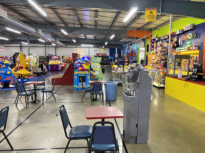 Where arcade dreams never die! Vintage games and colorful attractions create a nostalgic playground for kids and the eternally young at heart.