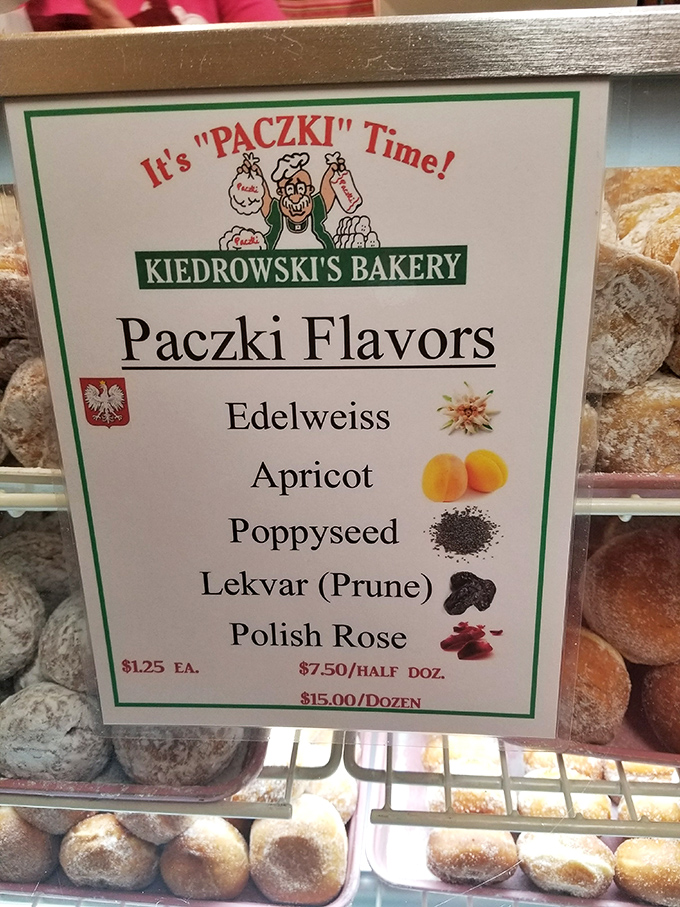 "It's Paczki Time!" isn't just a slogan—it's a way of life. These Polish pastries come in flavors that'll make you question why you ever settled for ordinary donuts.