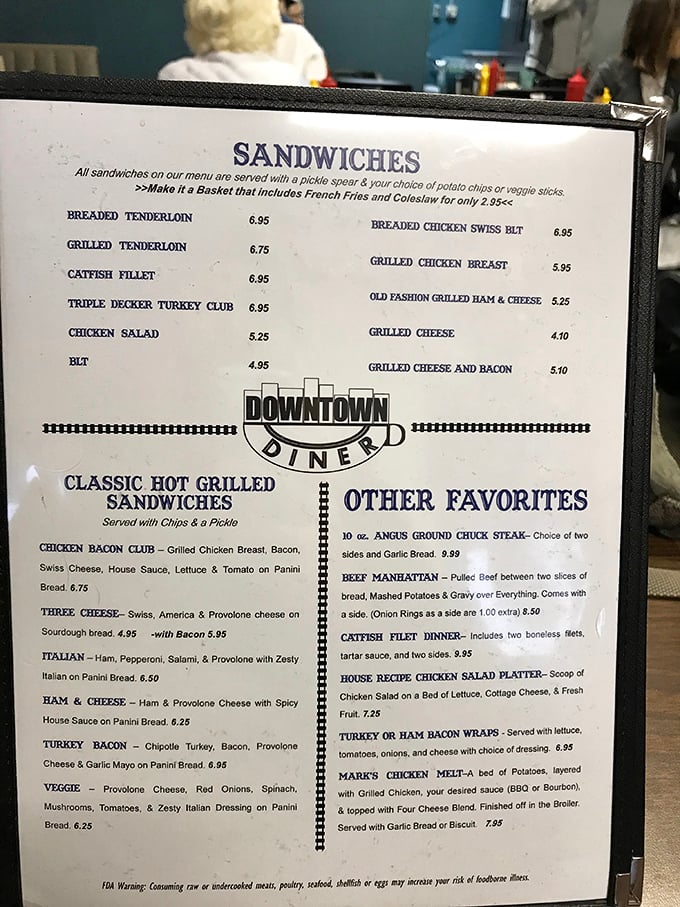 A menu that doesn't need fancy fonts or pretentious descriptions—just honest food that speaks the universal language of "you're about to be very happy."