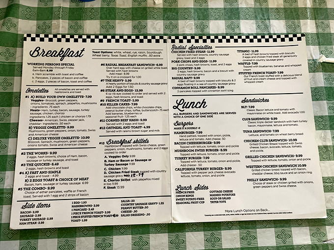 This menu isn't just a list of food—it's a roadmap to happiness. Study it like you're cramming for the most delicious exam ever.