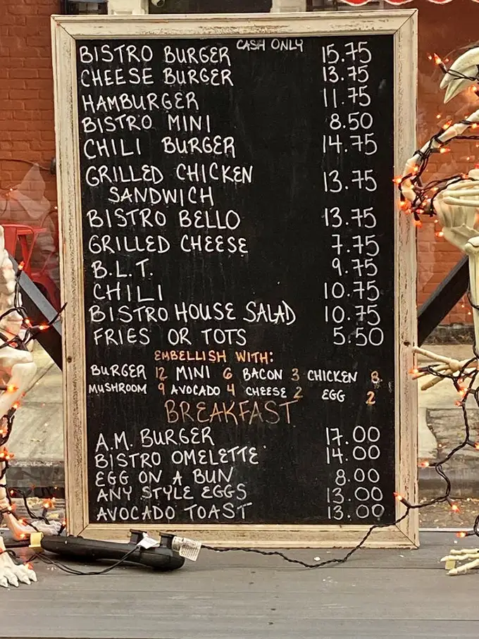 A menu so straightforward it feels like a rebellion. No foam, no deconstruction, just honest food at honest prices—a rare New York treasure.
