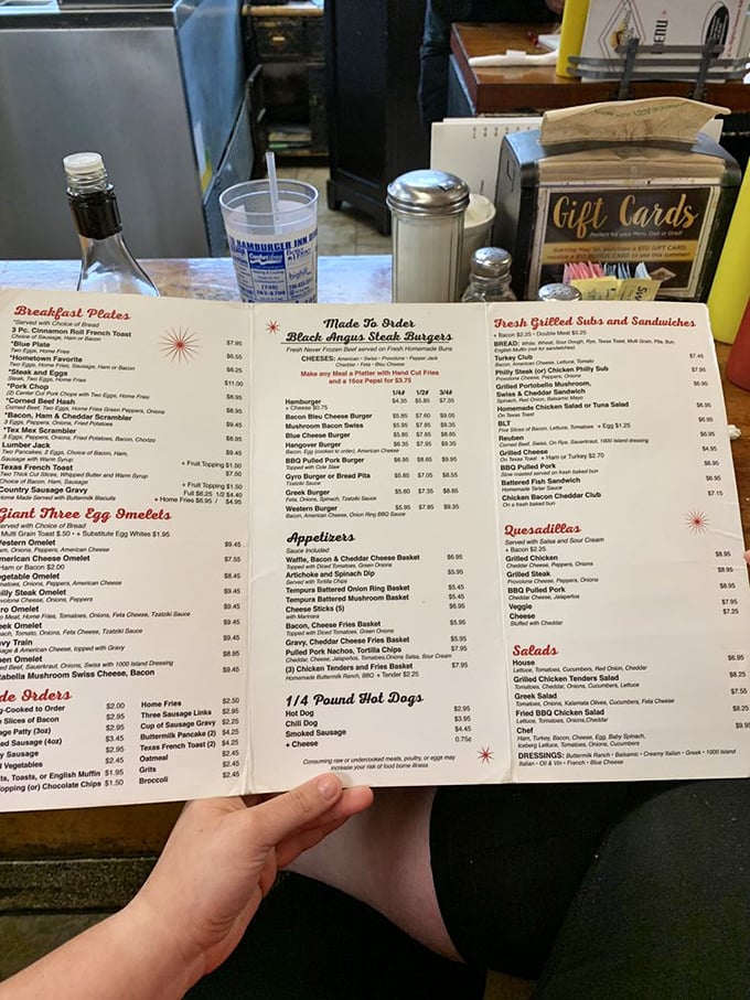 This menu isn't just a list of options—it's a roadmap to happiness. Study it like you would the winning lottery numbers.