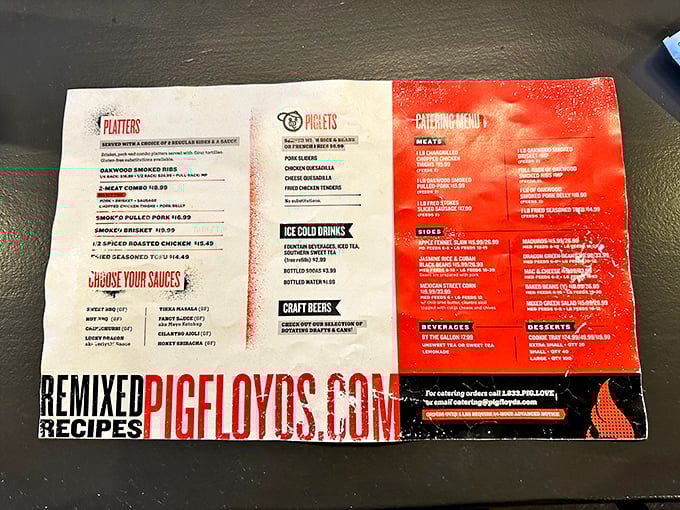 The menu is a barbecue passport stamped with global influences – your biggest challenge will be deciding what not to order.