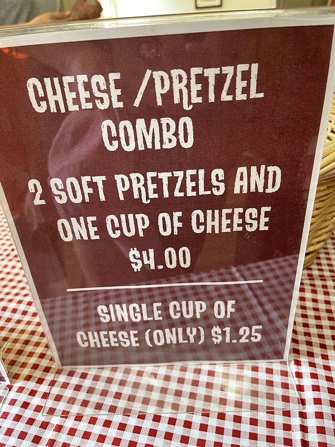 The cheese-pretzel combo—proof that sometimes the simplest pleasures are the most satisfying. Like finding the perfect dance partner.