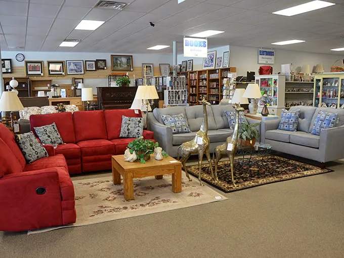 Living room vignettes that would make HGTV hosts swoon—proof that "pre-loved" furniture can look like it just rolled off a showroom floor.