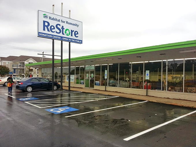 Even on a rainy day, Habitat's ReStore shines like a green beacon of DIY possibilities.