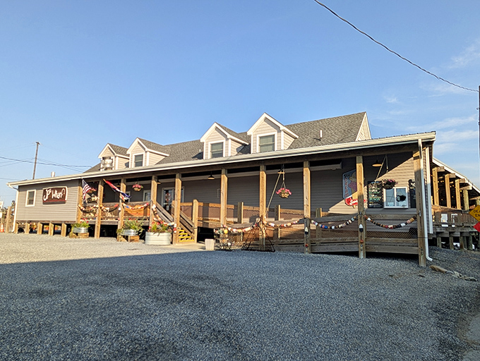 JP's on the Wharf offers that perfect coastal charm – where the seafood on your plate probably has a view of its former neighborhood.