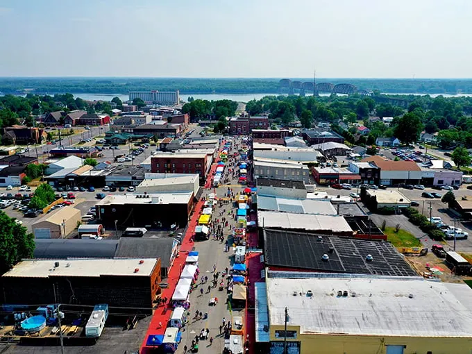 Superman stands tall in Metropolis, Illinois – the only place where "faster than a speeding bullet" might describe how quickly you'll fall in love with small-town charm.