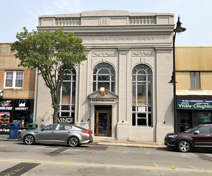 Strickland's transformed this grand old bank into a temple of fine dining. They're still making deposits – of flavor!