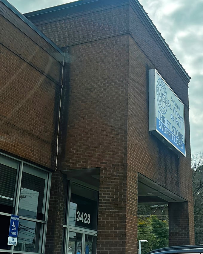 This Pittsburgh institution proves thrifting isn't just shopping – it's a community service with style points attached.