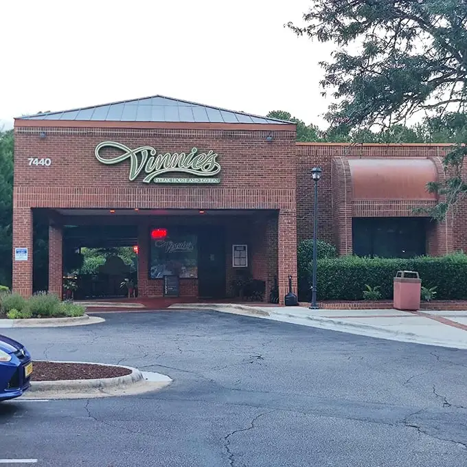 Don't let the modest storefront fool you—Vinnie's is where Raleigh's steak aficionados go when they want to remember why they have canine teeth.