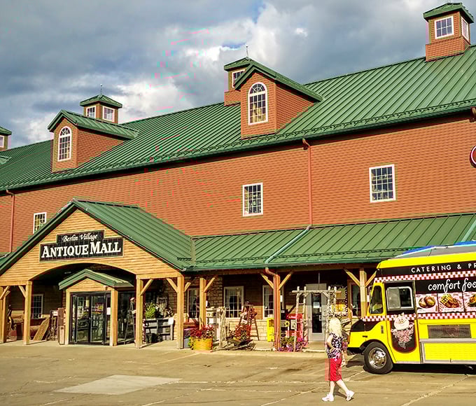 The Berlin Village Antique Mall stands as a treasure hunter's paradise where yesterday's objects find new admirers and tell stories of simpler times.