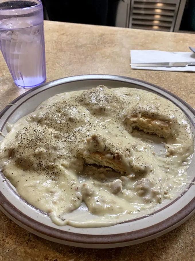 Behold the holy grail of comfort food! These biscuits and gravy aren't just a dish – they're an edible hug that's worth every minute on the treadmill tomorrow.