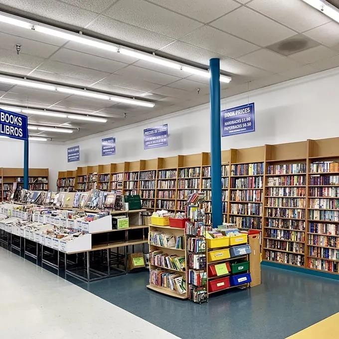 Bibliophiles beware—you might need to clear another bookshelf at home after visiting this literary wonderland.