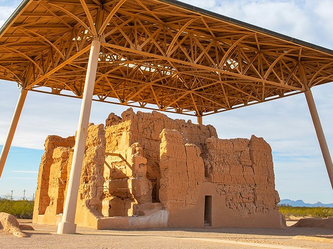 The Casa Grande Ruins National Monument: where you can time-travel to ancient Arizona for less than the cost of a fancy coffee.