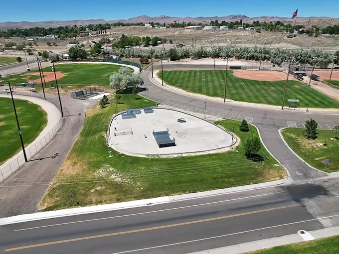 Community spaces where families gather for summer evenings – Elko's parks offer affordable entertainment and those million-dollar mountain views absolutely free.