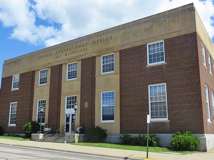 Ely's stately Post Office isn't just for mail – it's where wilderness trip permits begin and "wish you were here" postcards end.