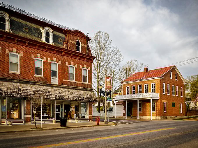 Architectural details that would make a history buff swoon. Hermann's preserved buildings don't just whisper about the past—they practically host a TED talk on 19th-century German-American design.