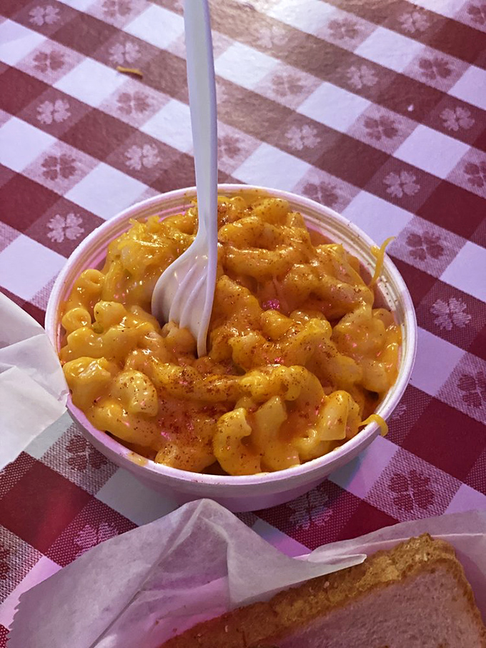 Golden, creamy, and utterly irresistible—this mac and cheese isn't just a side dish, it's the supporting actor stealing every scene.
