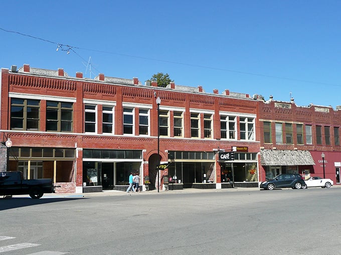 Historic storefronts line Pawhuska's downtown, where shopping isn't just retail therapy—it's time travel with a receipt.