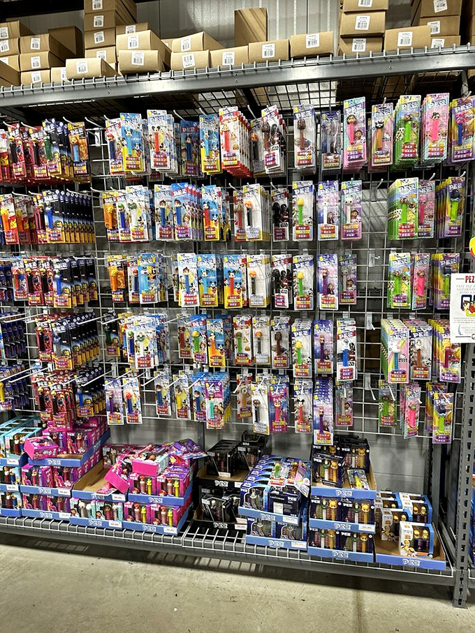 PEZ paradise! These tiny rectangular candies have been making children smile and collectors obsess since long before smartphones existed.