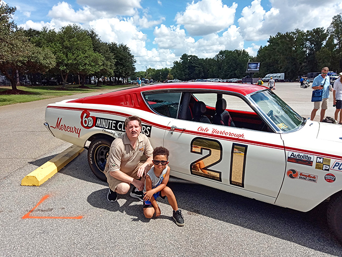 Not just any car – this Mercury #21 represents an era when stock cars were actually "stock" and legends were born.