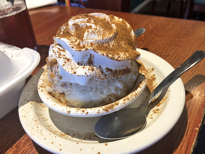 This isn't just rice pudding – it's a cinnamon-dusted cloud of creamy comfort that would make your grandmother both proud and jealous.