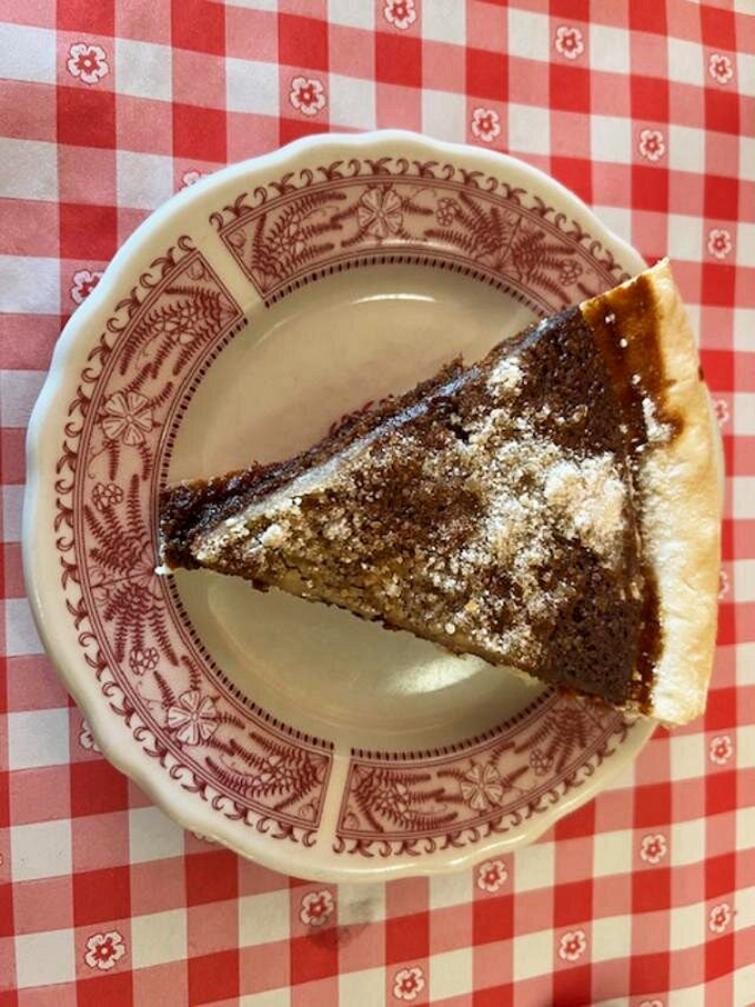 The legendary shoo fly pie – where molasses meets magic. One bite and you'll understand why Pennsylvanians guard this recipe like a state treasure.