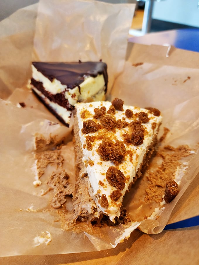 These slices of heaven aren't just dessert, they're an argument for having cheesecake first. Life's uncertain—eat the good stuff now!