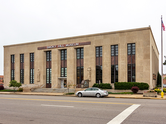 The Smoky Hill Museum stands as Salina's memory keeper. Free admission means culture without the customary wallet pain—like finding HBO included in your hotel room.