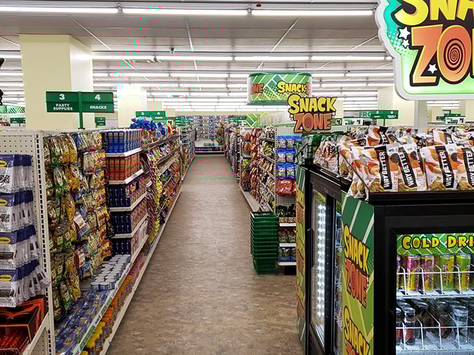 The legendary Snack Zone—where college students and professors alike converge in the democratic pursuit of affordable munchies and late-night study fuel.