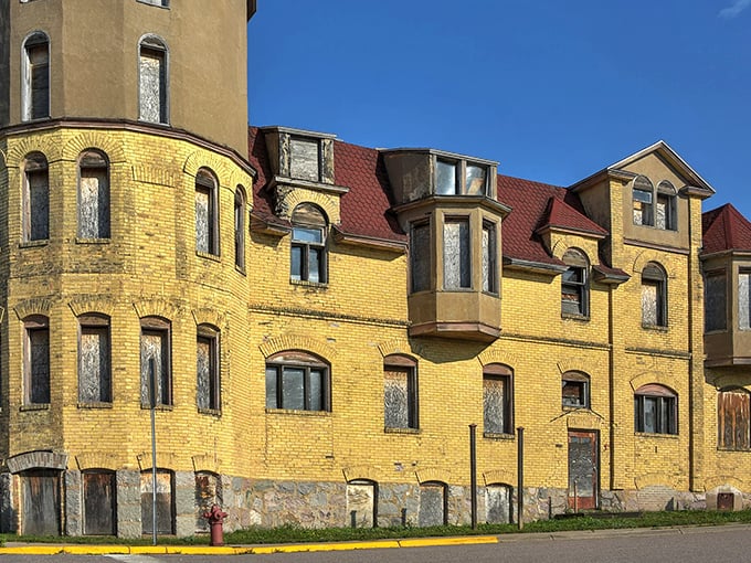 This golden-bricked beauty has stories to tell, with architectural details that whisper of Ely's more opulent mining days.