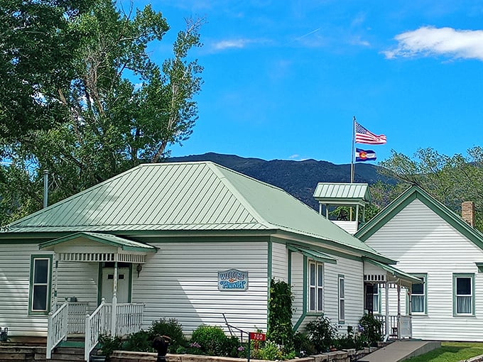 This little slice of Americana houses the Paonia Historical Society, where the town's past is preserved with the same care as its famous peaches.