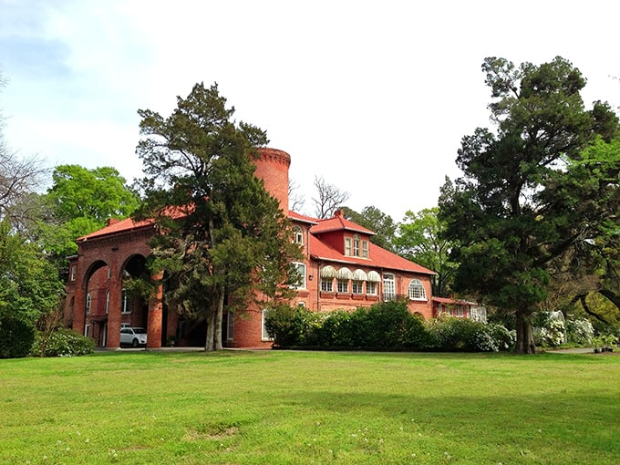 This stately brick mansion with its distinctive tower could tell stories of Monroe's past – if only walls could talk, they'd probably have a Southern accent.